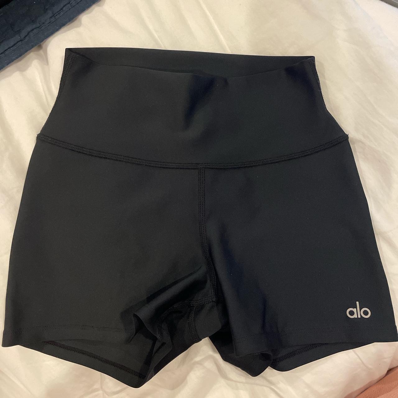 Alo 3inch high waist airlift shorts Size small, in... - Depop