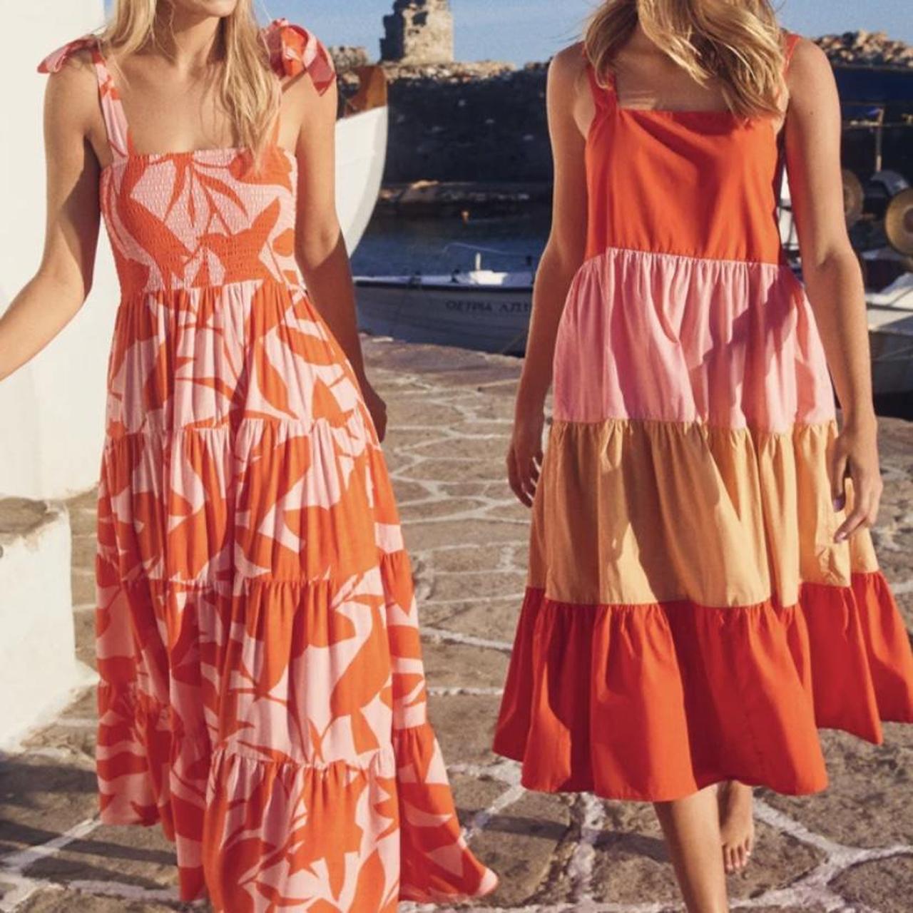 Mister Zimi - Sierra Midi Dress in Balearic Brand... - Depop