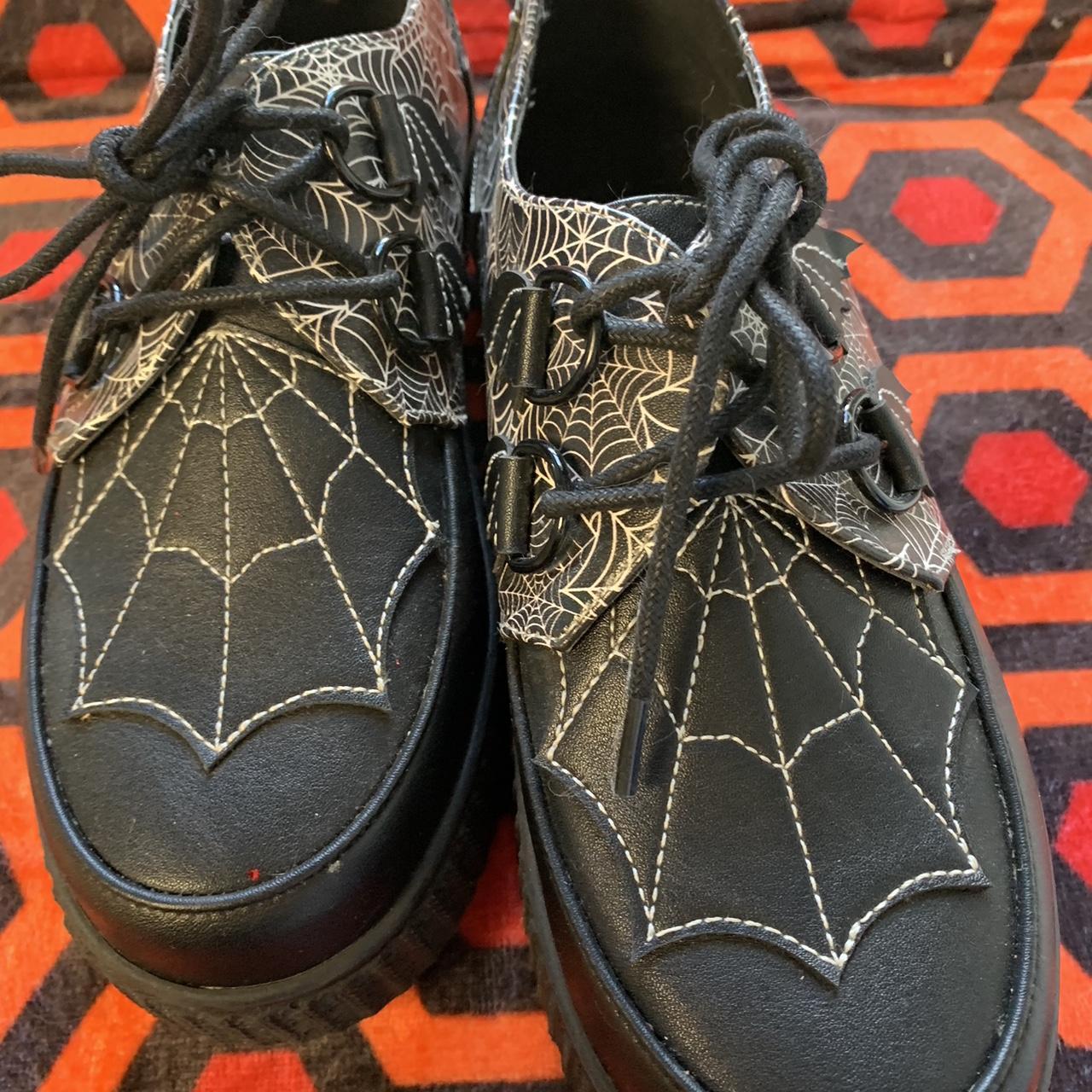 Strange Cvlt spider web crypt shoe #strangecvlt... - Depop