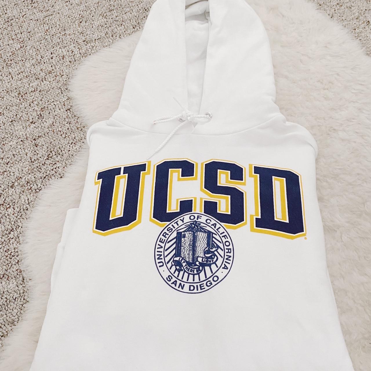 UCSD champion hoodie size small. In good used... - Depop