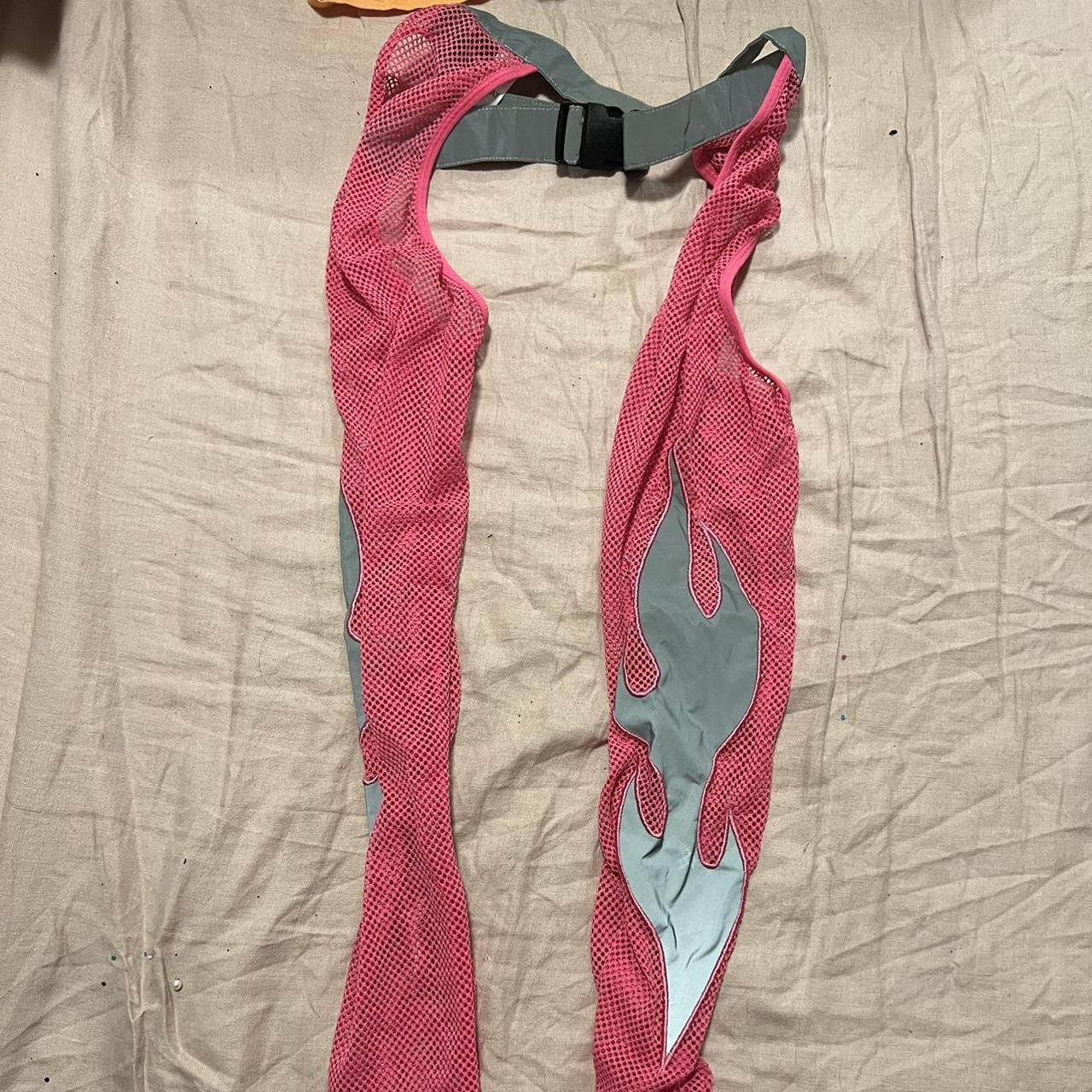 XS - Club Exx fishnet reflective chaps - $25 Worn once - Depop