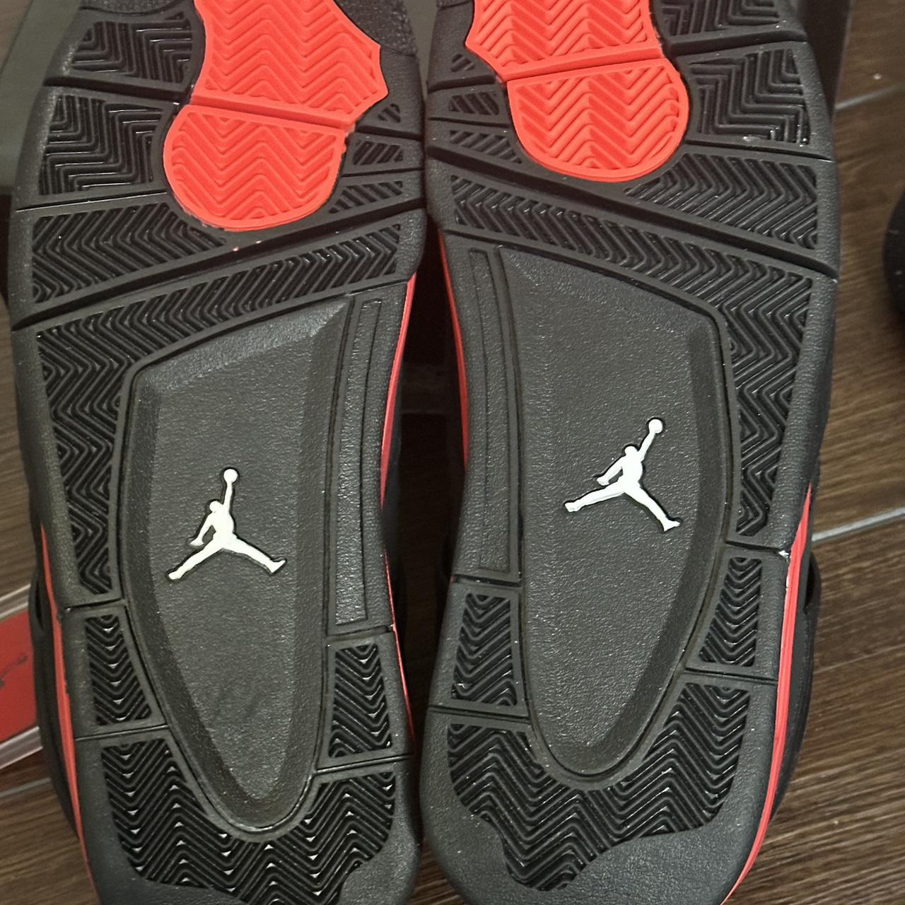 JORDAN 4 “RED THUNDER” As shown in image / Comes... - Depop