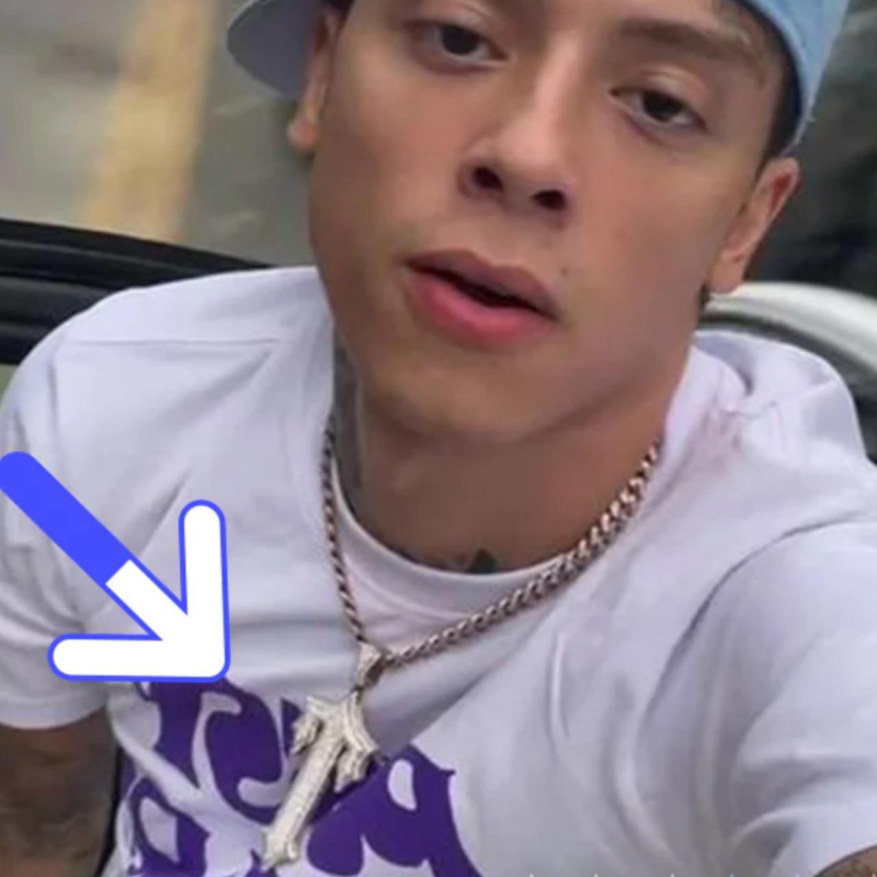 🔥🔪🤯 Central Cee Trapstar Chain 🎤🔫🥶 Size: 16 inch (40... - Depop