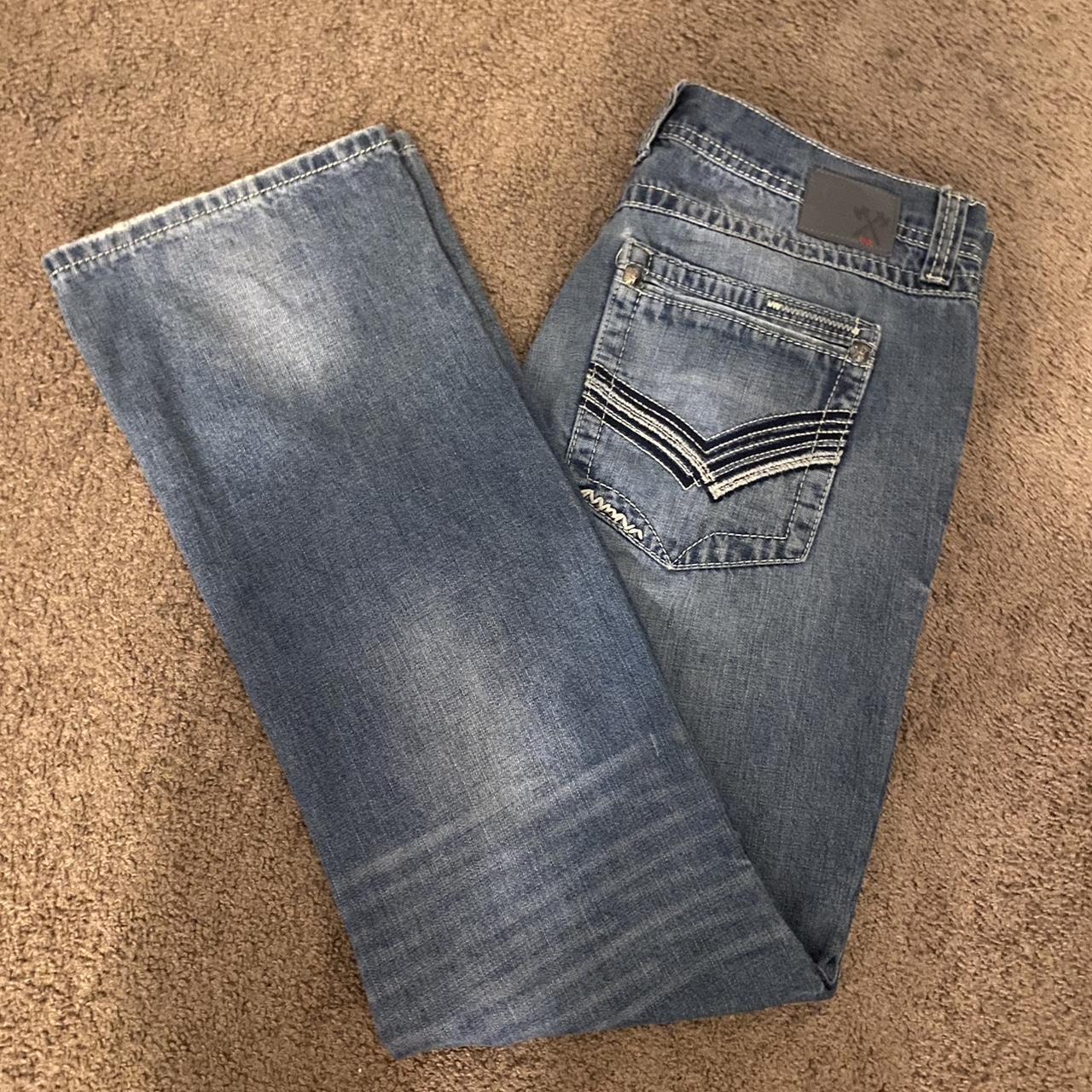Axe & Crown Jeans Condition 8/10 some rips Size 36W... - Depop