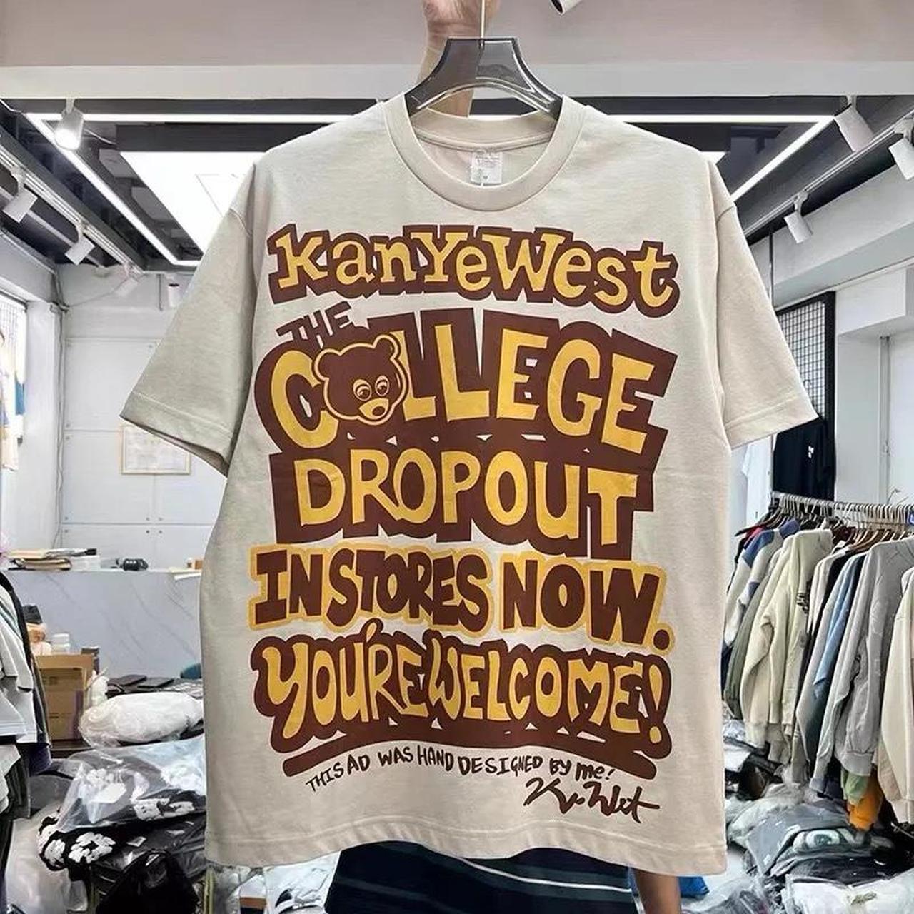 Cream Kanye West The College Dropout Shirt - Depop