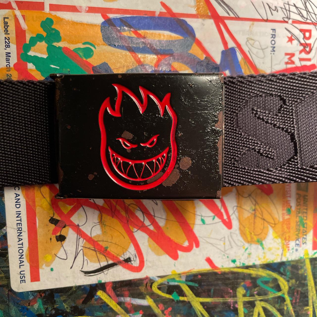 Grunge skater spitfire belt. 51 inches total length... - Depop