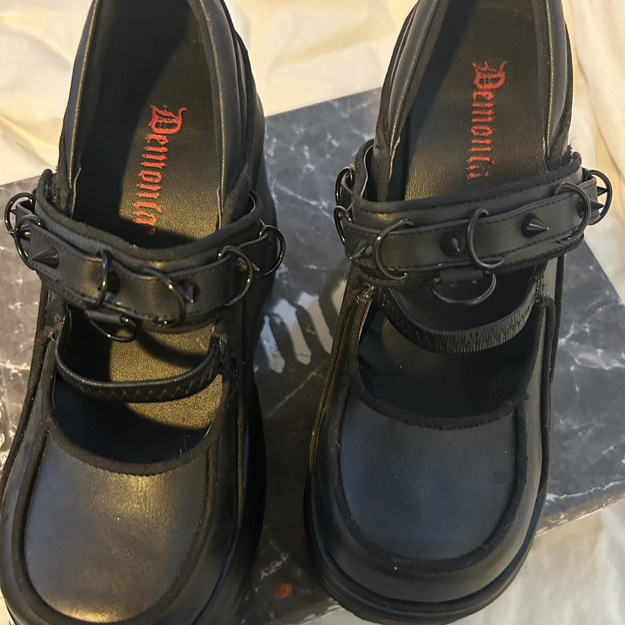 Demonia mary jane 5inch platforms, box included,... - Depop