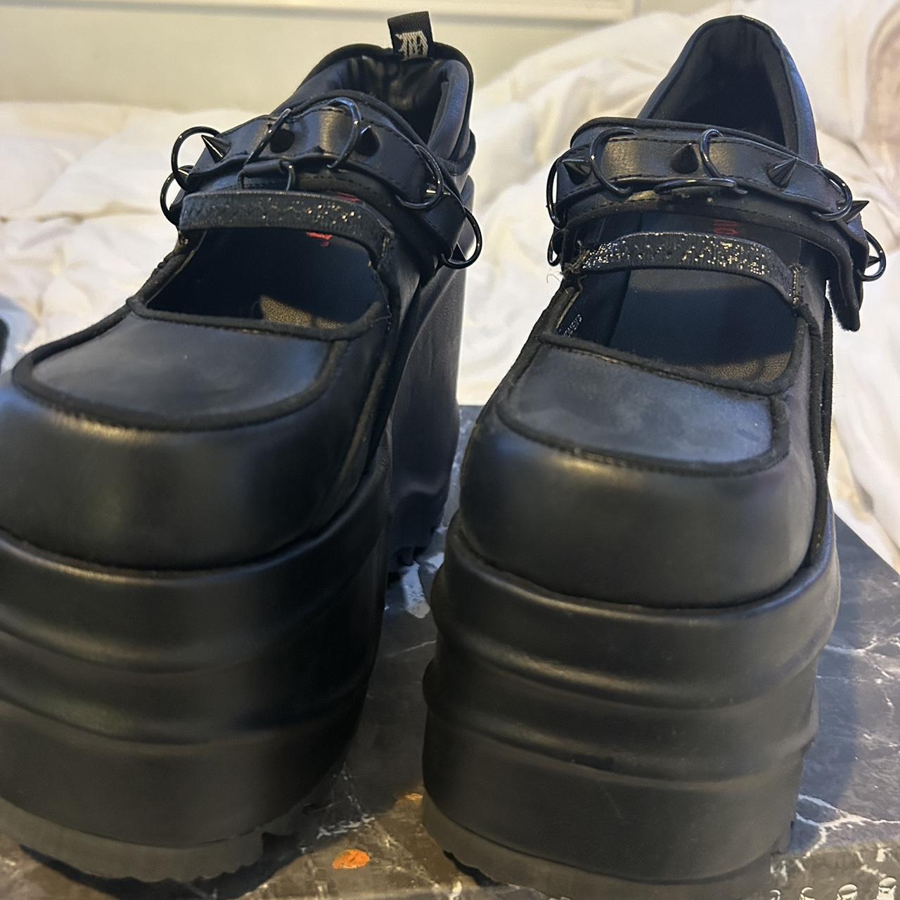 Demonia mary jane 5inch platforms, box included,... - Depop