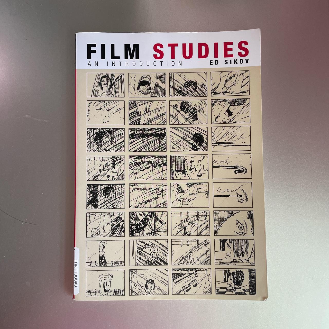 Film studies book with about 200 pages, featuring a... - Depop