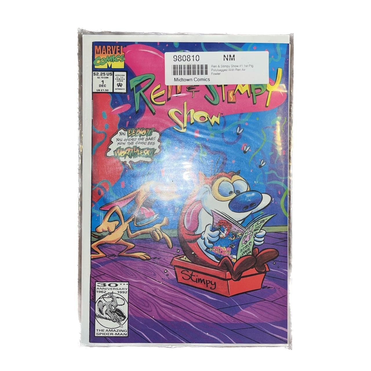 Vintage 1992 Ren and Stimpy comic book #1 first... - Depop