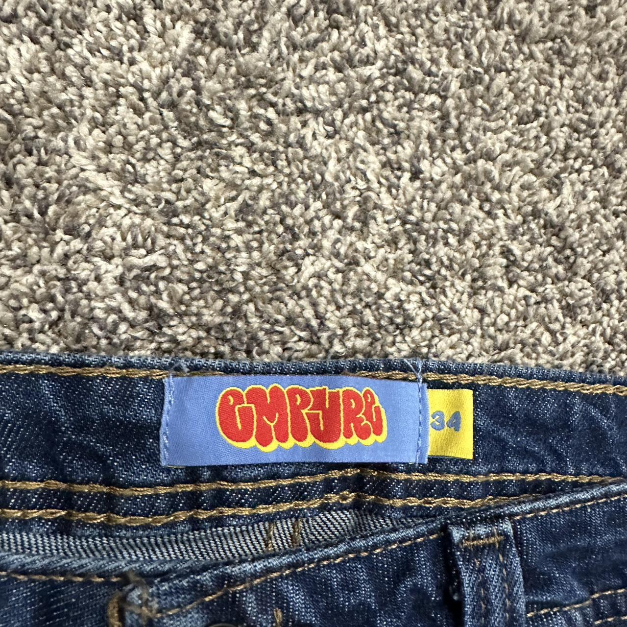 empyre carpenter jorts brand new with tags size 34 - Depop