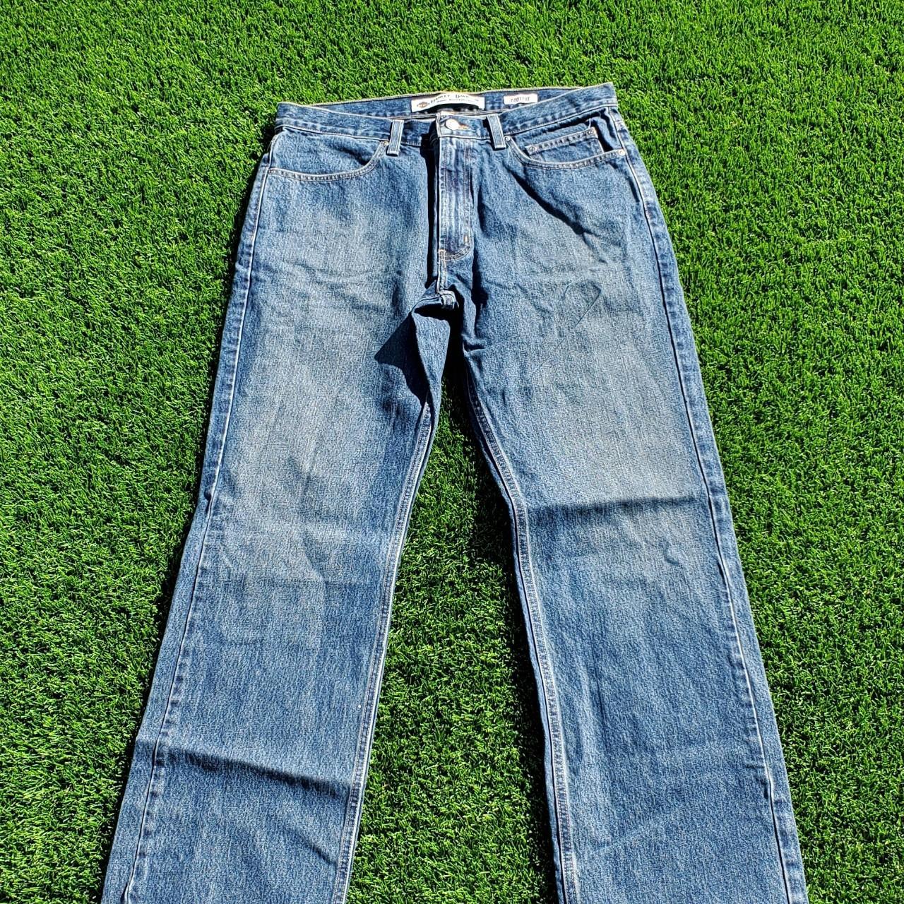 Harley Davidson pants Sick pants Good fit - Depop