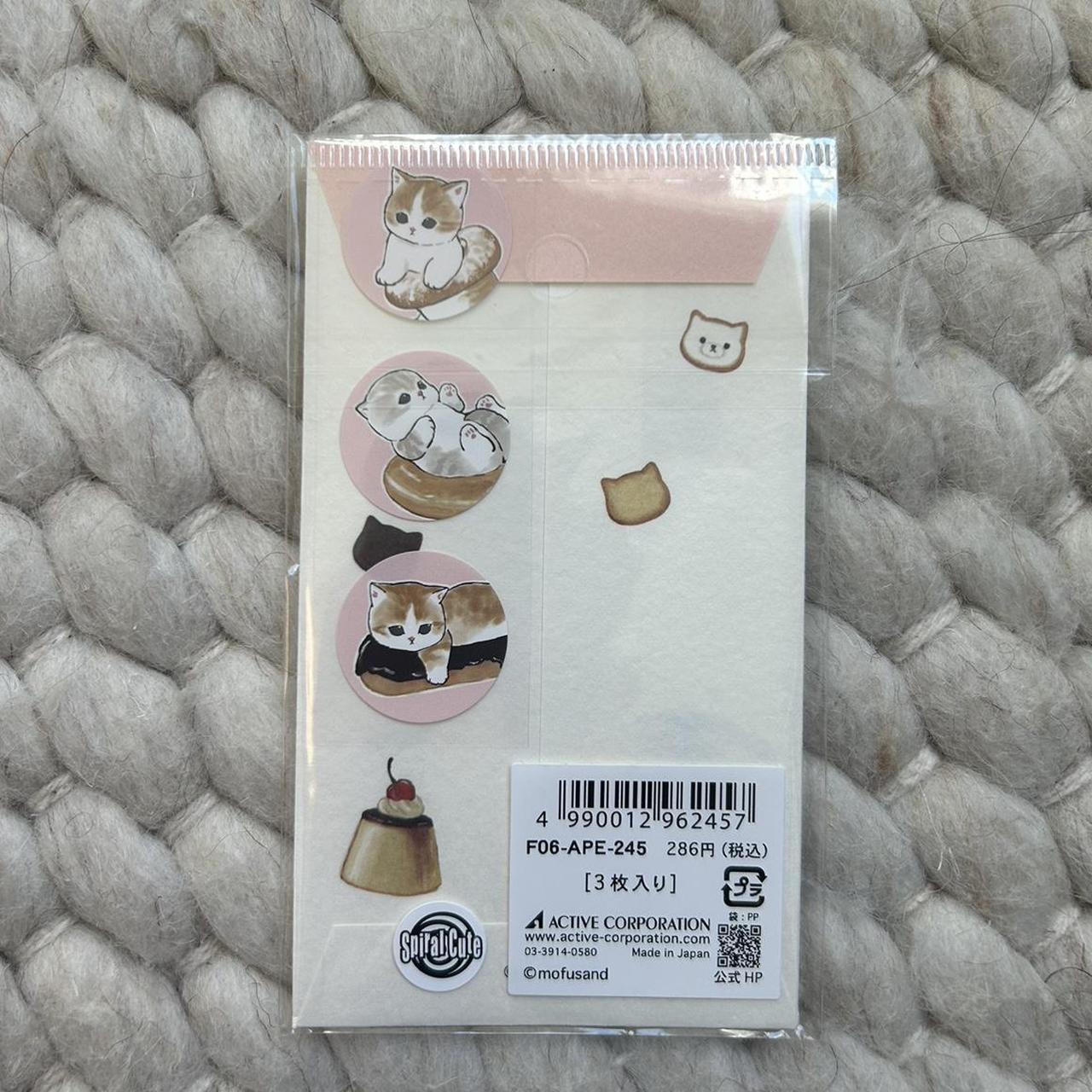 Mofusand cards + stickers From Japan 🇯🇵 1 for 💲5 2... - Depop
