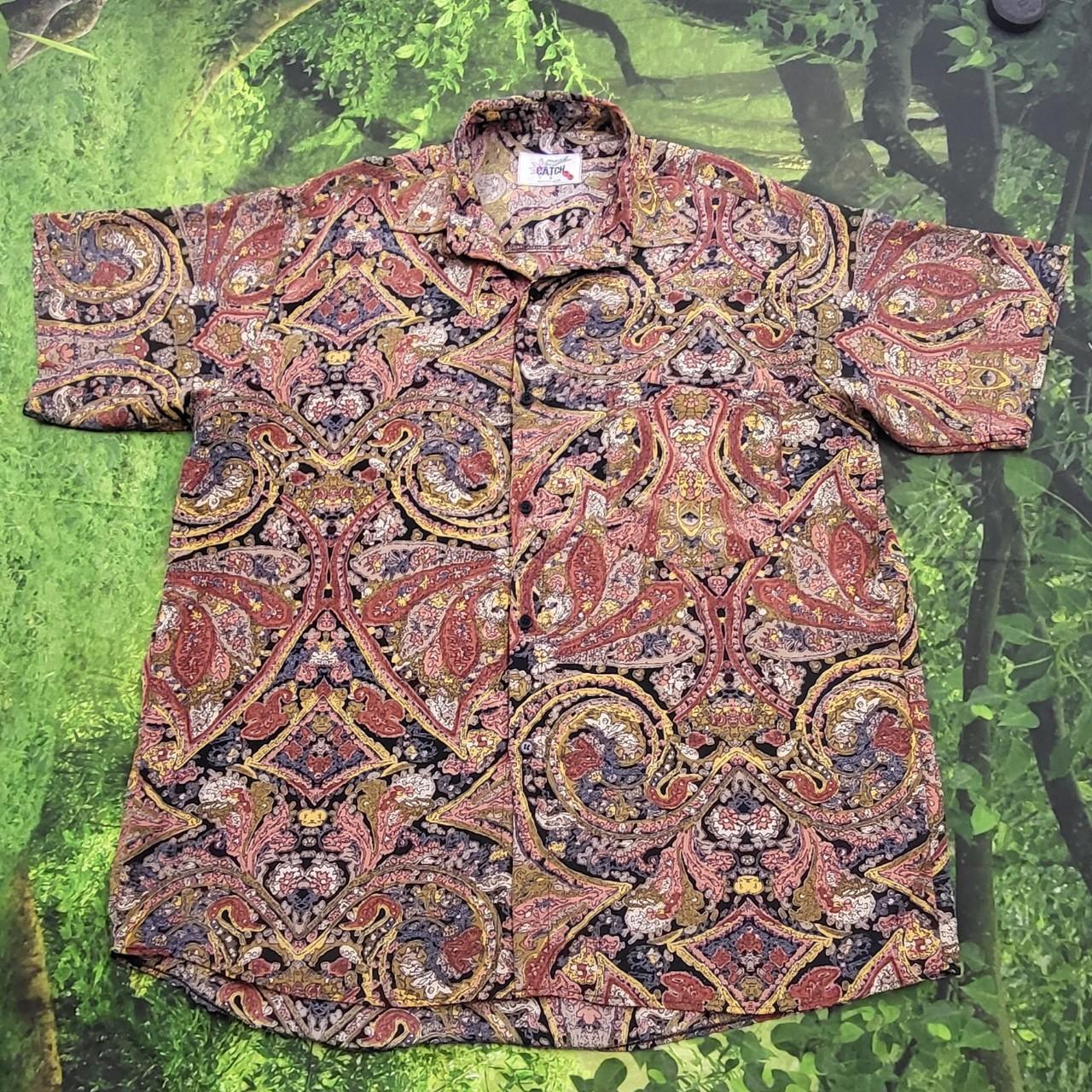 Catch Australia Egyptian Carpet Print Vintage 90s... - Depop