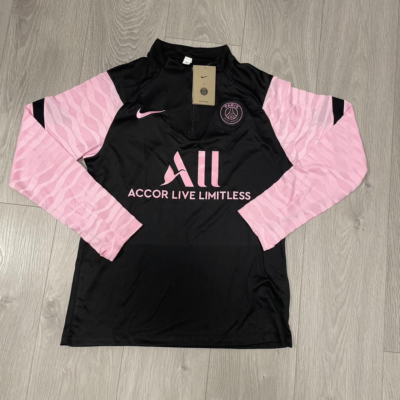 Psg pink and black Tracksuit 1 size M in stock ready... | Depop