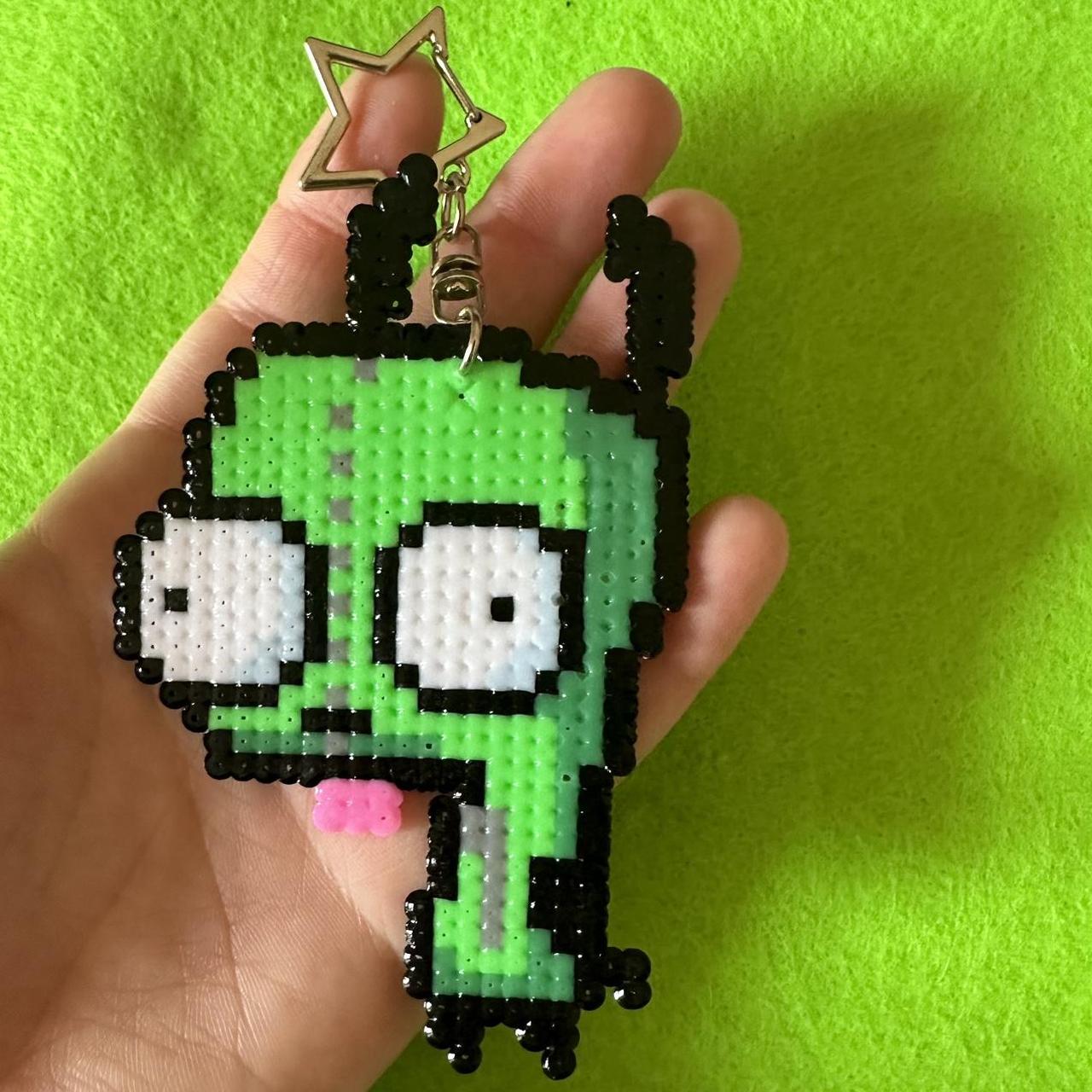 Invader Zim keychain Handmade by me :) Price is... - Depop