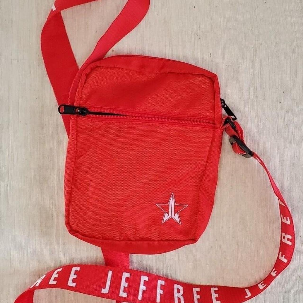 Jeffree Star Red Cross Body Bag | Cosmetics | 8 x 7... - Depop