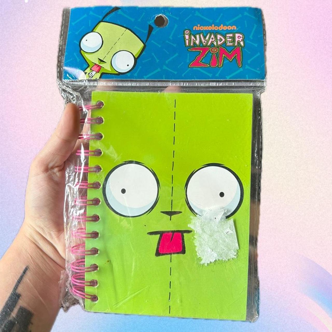 Invader Zim Gir Notebook still sealed in package... - Depop