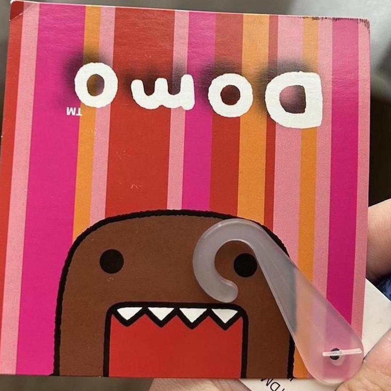 Blue domo Kun fuzzy hat Cute tassel hat hard to find... - Depop