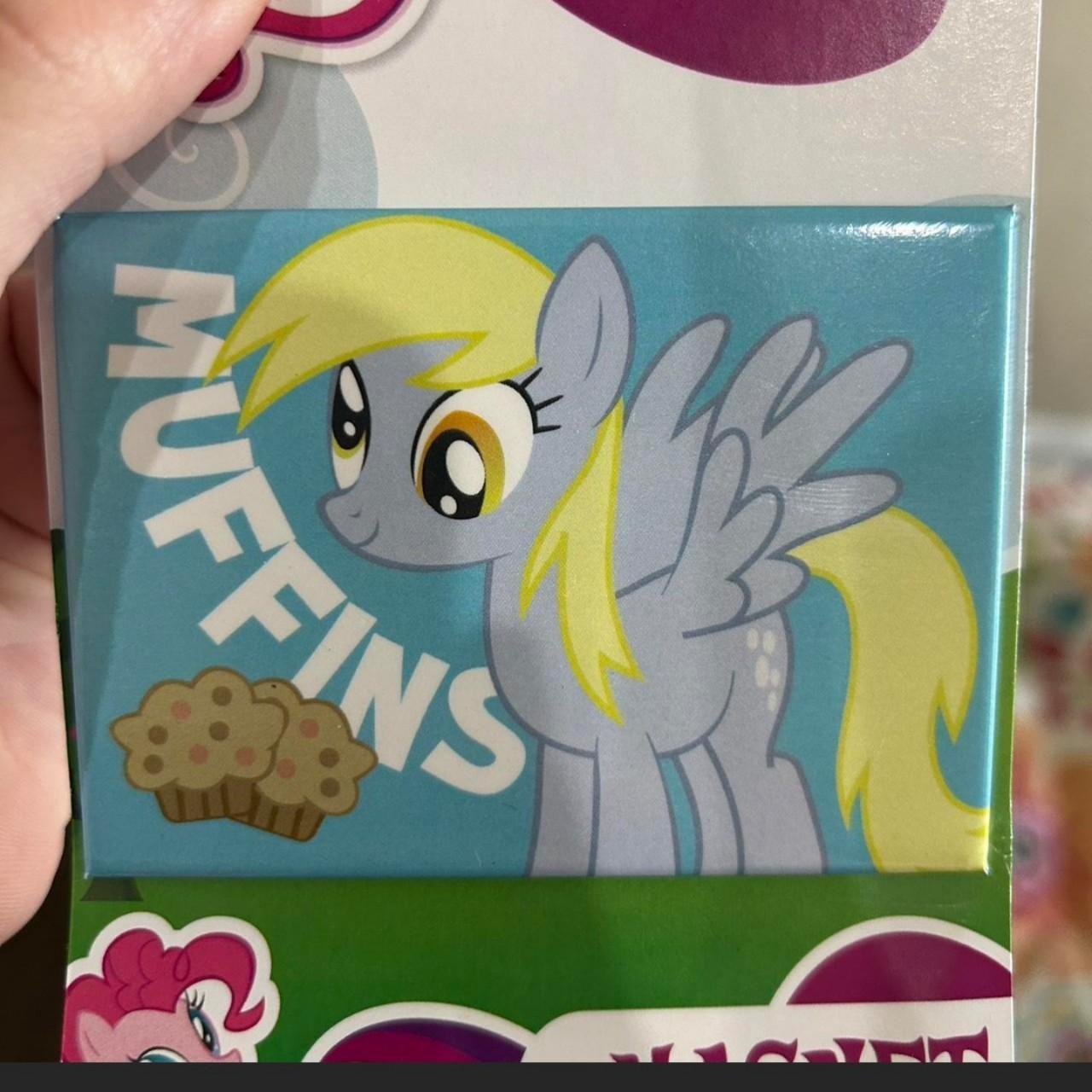 Derpy hooves muffins magnet - Mlp, my little pony,... | Depop