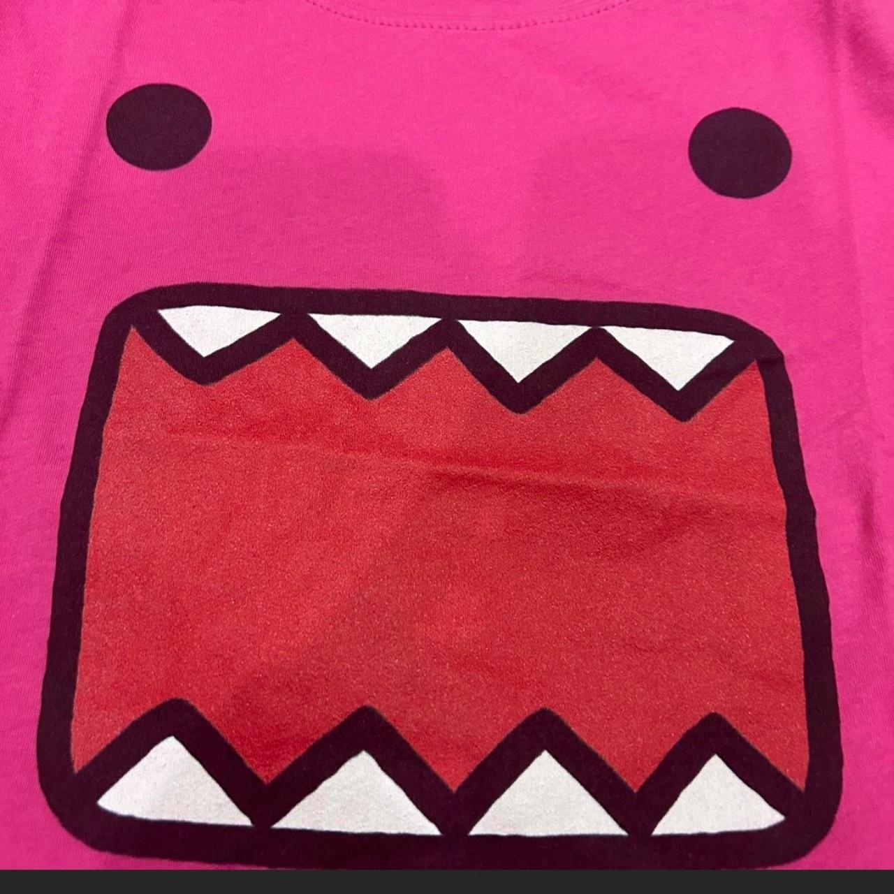 Pink Domo Kun shirt perfect for any scene kid or... | Depop