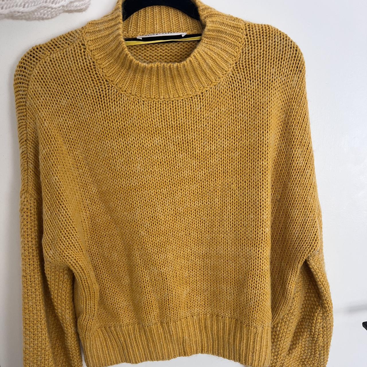 Skin & Threads knit Drew beck with drop shoulder... - Depop