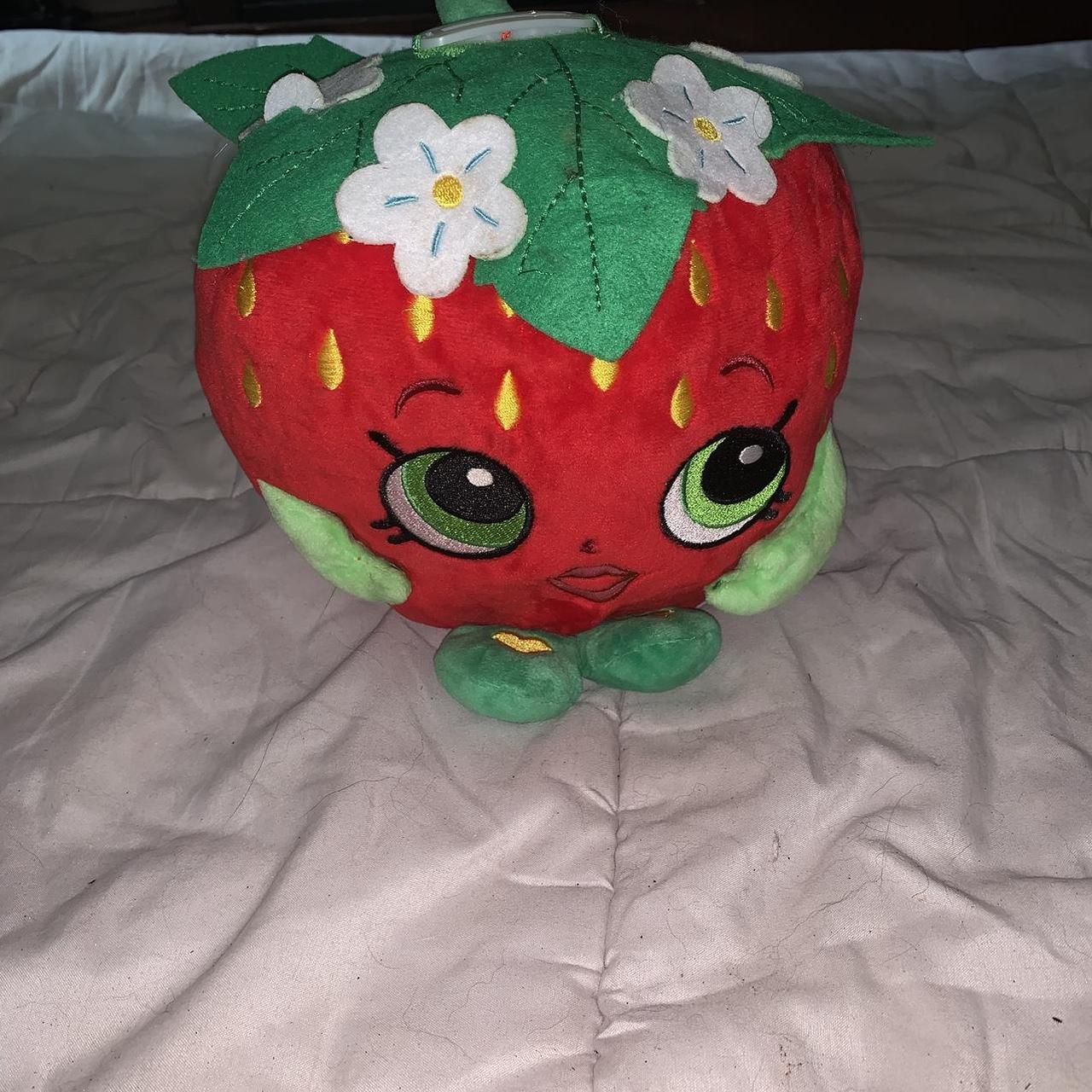 strawberry shopkins piggy bank brand: shopkins... - Depop
