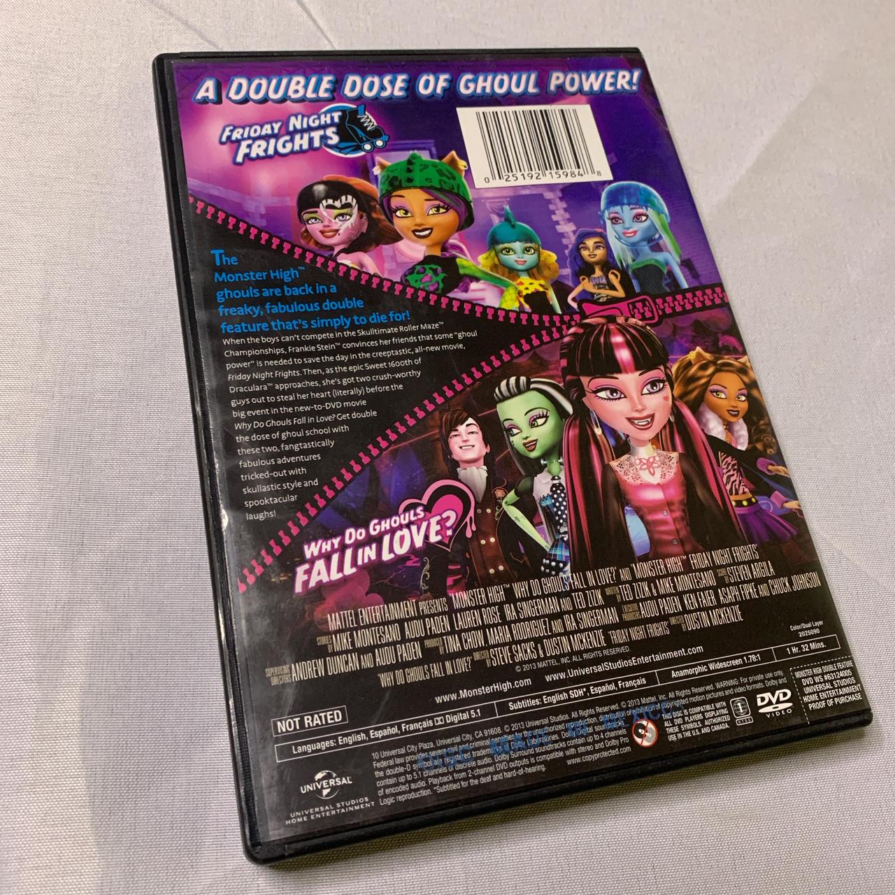 2013 monster high double feature dvd -friday night... - Depop