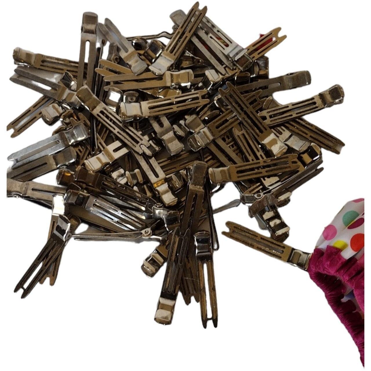 Vintage Aluminum Wave Hair Clips Hollywood Goody Tip... - Depop