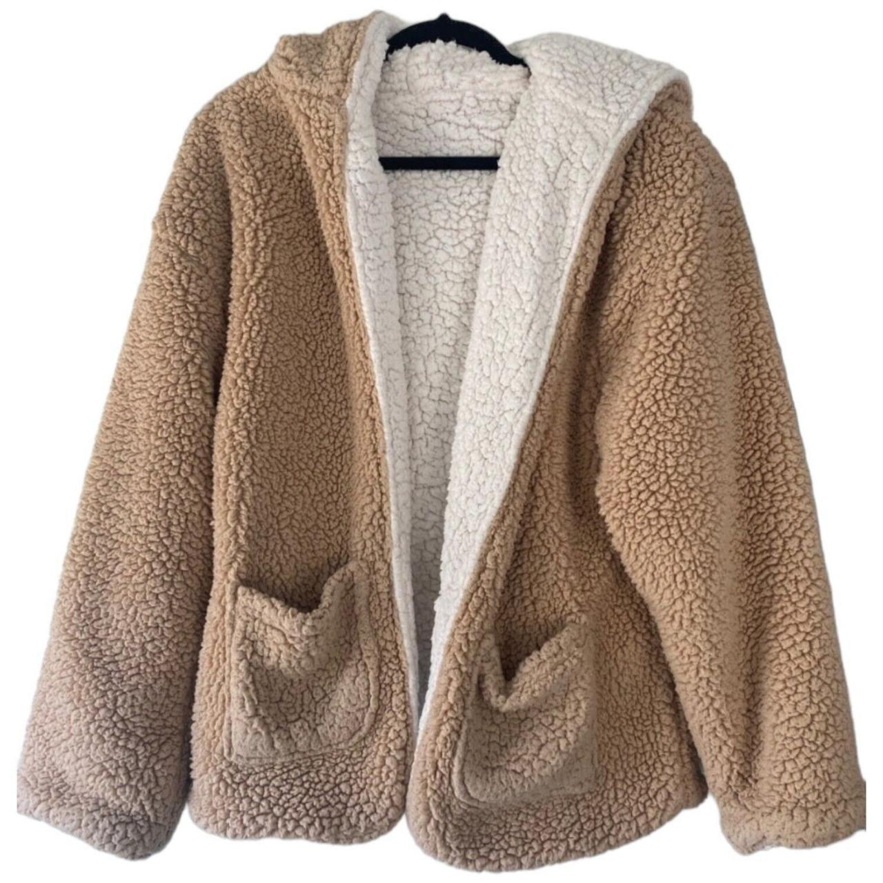 Love Tree Women's Shirt Jacket Small Fleece Size -... - Depop