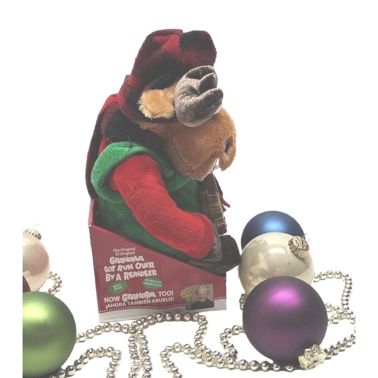 Dan Dee Christmas Moose Musical Singing Plush Banjo... - Depop