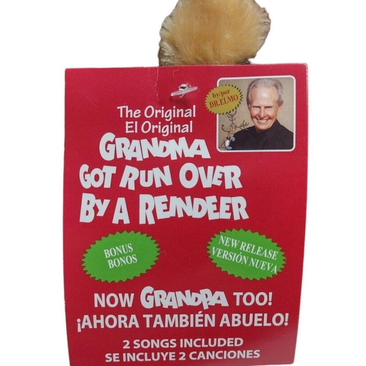 Dan Dee Christmas Moose Musical Singing Plush Banjo... - Depop