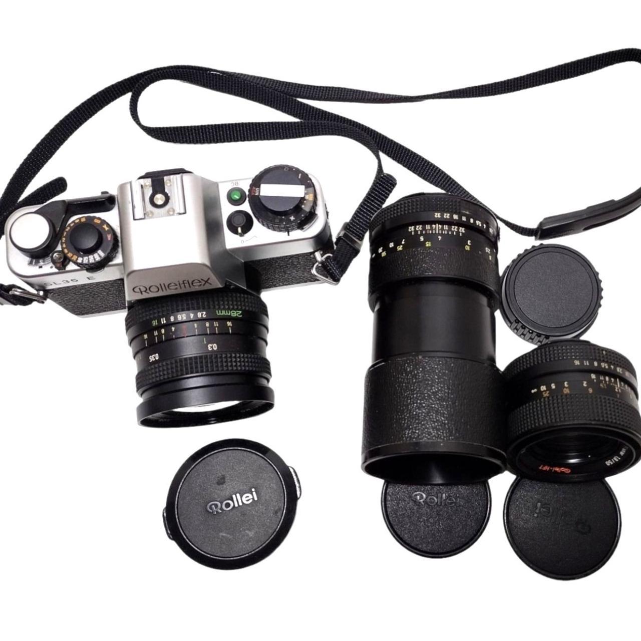 Rolleiflex Camera with 3 Lens, RARE to get all... - Depop