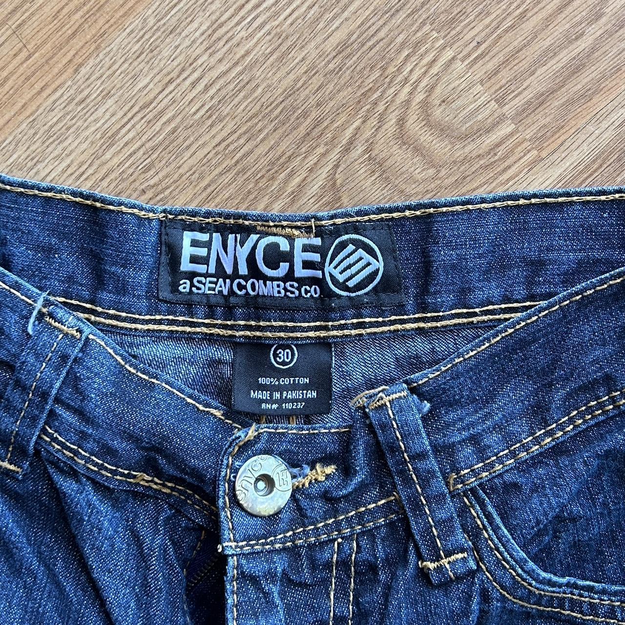 Dark Blue Enyce Jeans. Size 30. Not baggy enough for... - Depop