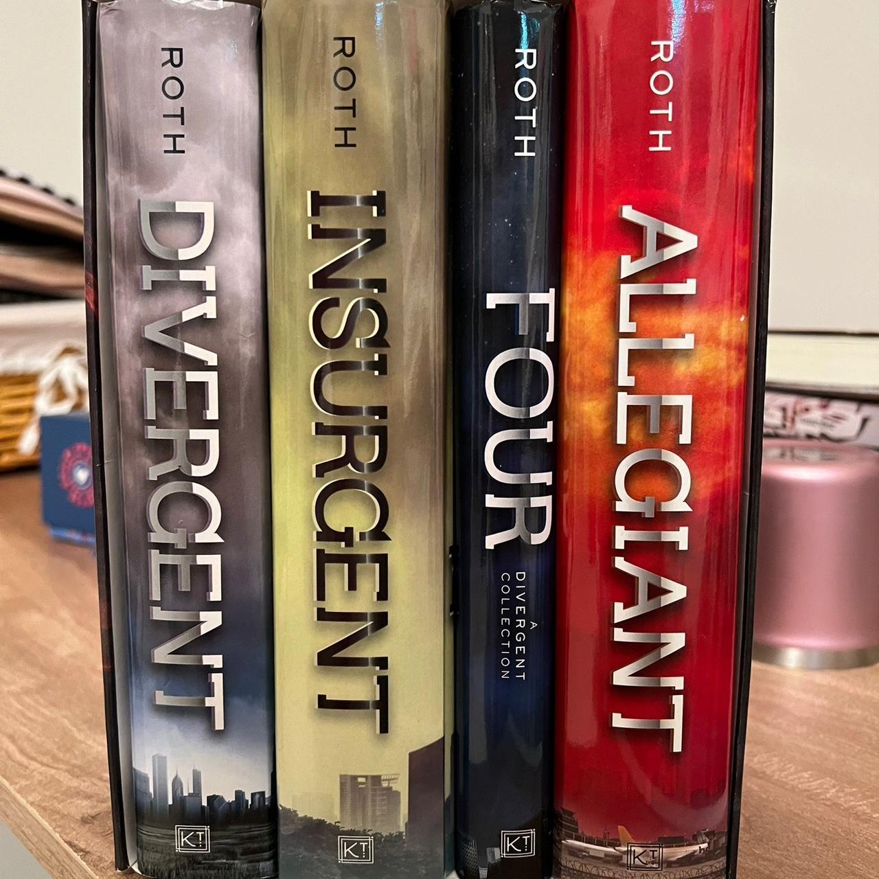 Divergent Collection All four books in perfect... - Depop