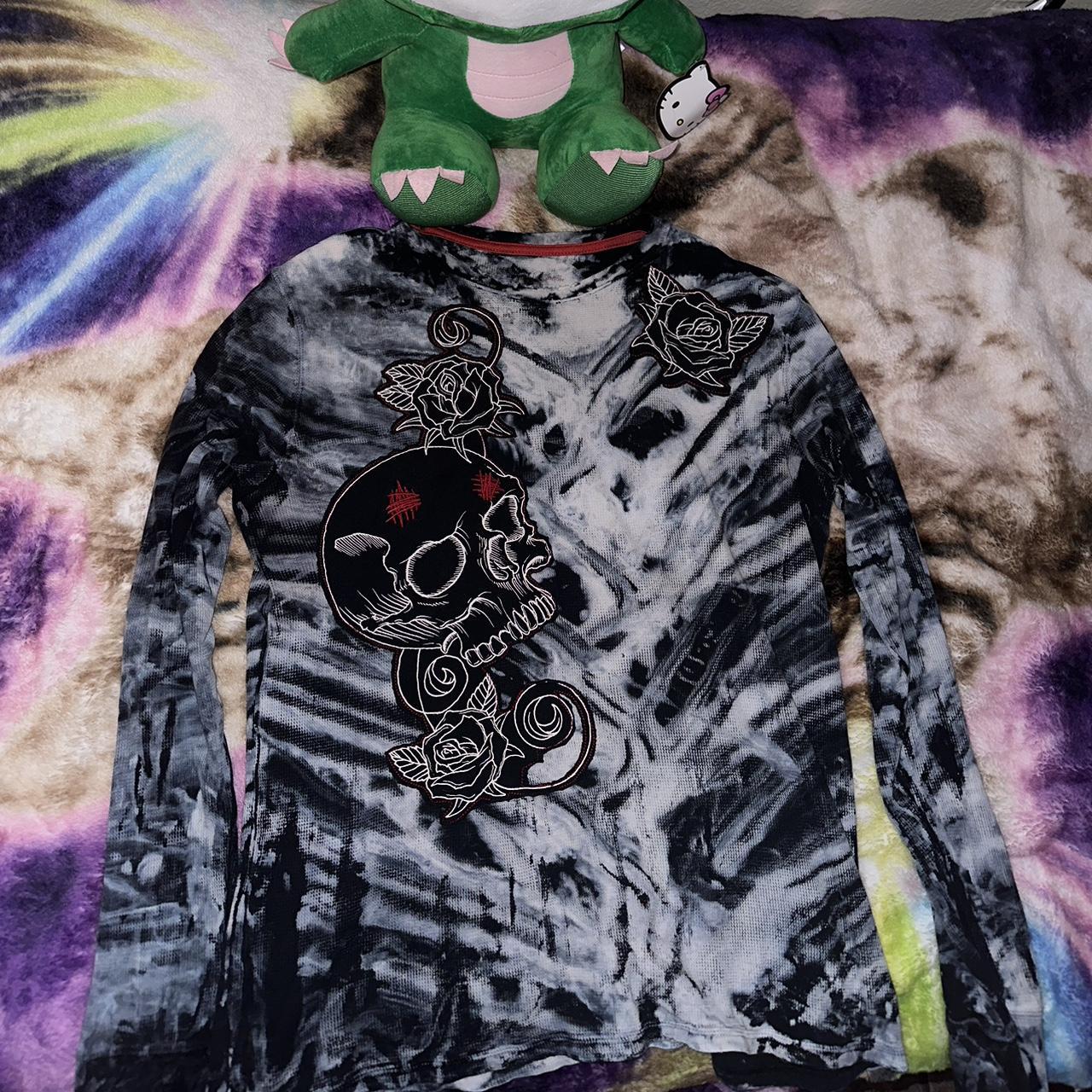 affliction shirt #emo #affliction #y2k - Depop