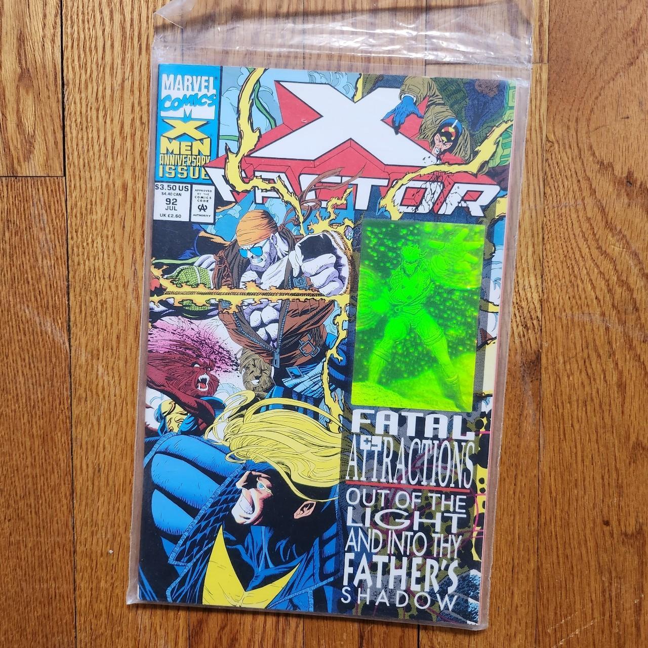 X Factor Issue 92 1993 Anniversary Issue with hologram - Depop