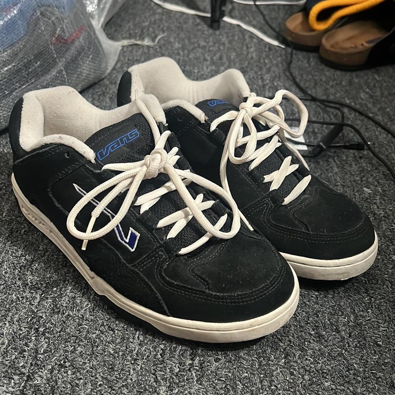 Vans Camacho puffy 90s style Depop black | Depop