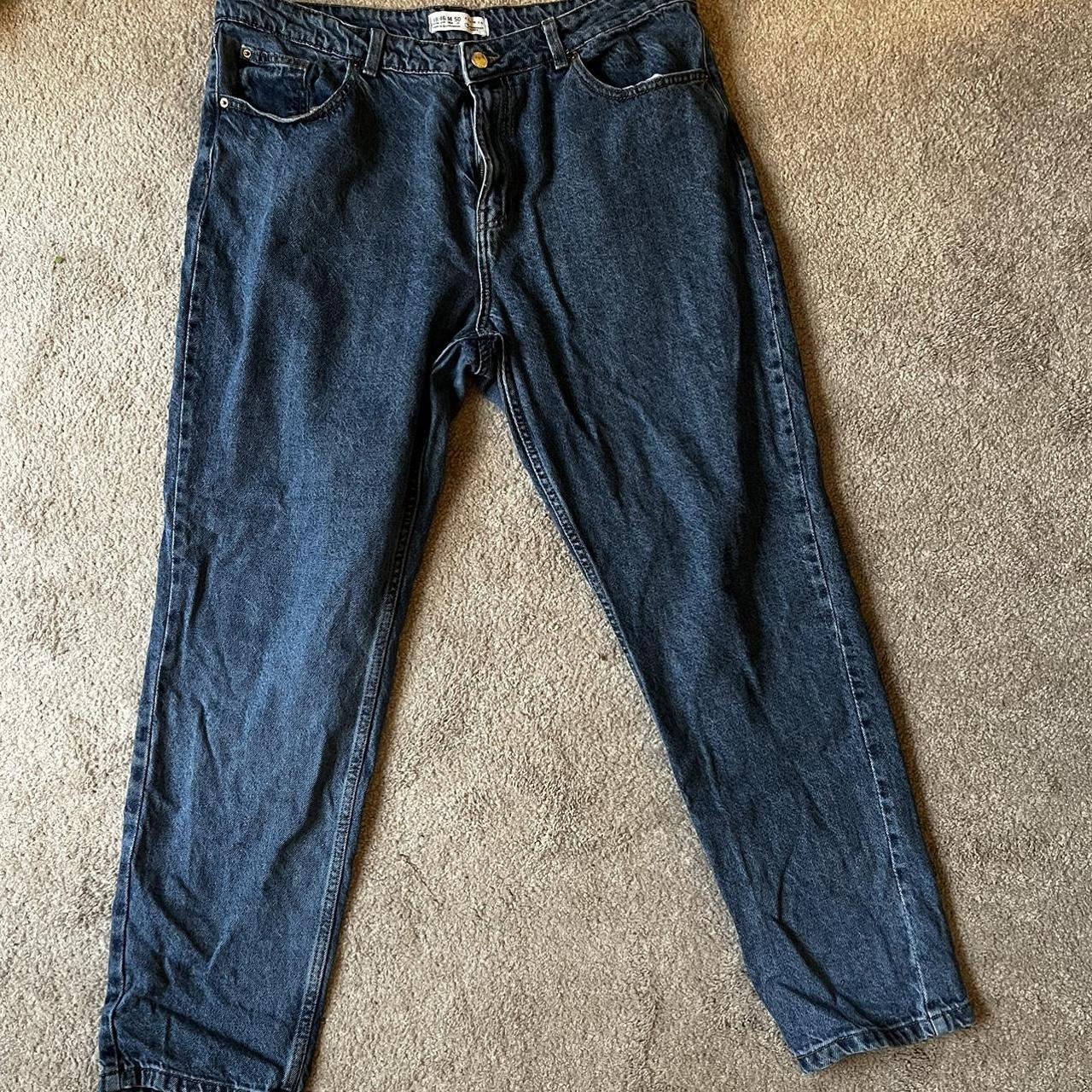 Primark size 14 jeans high waisted mom fit... - Depop