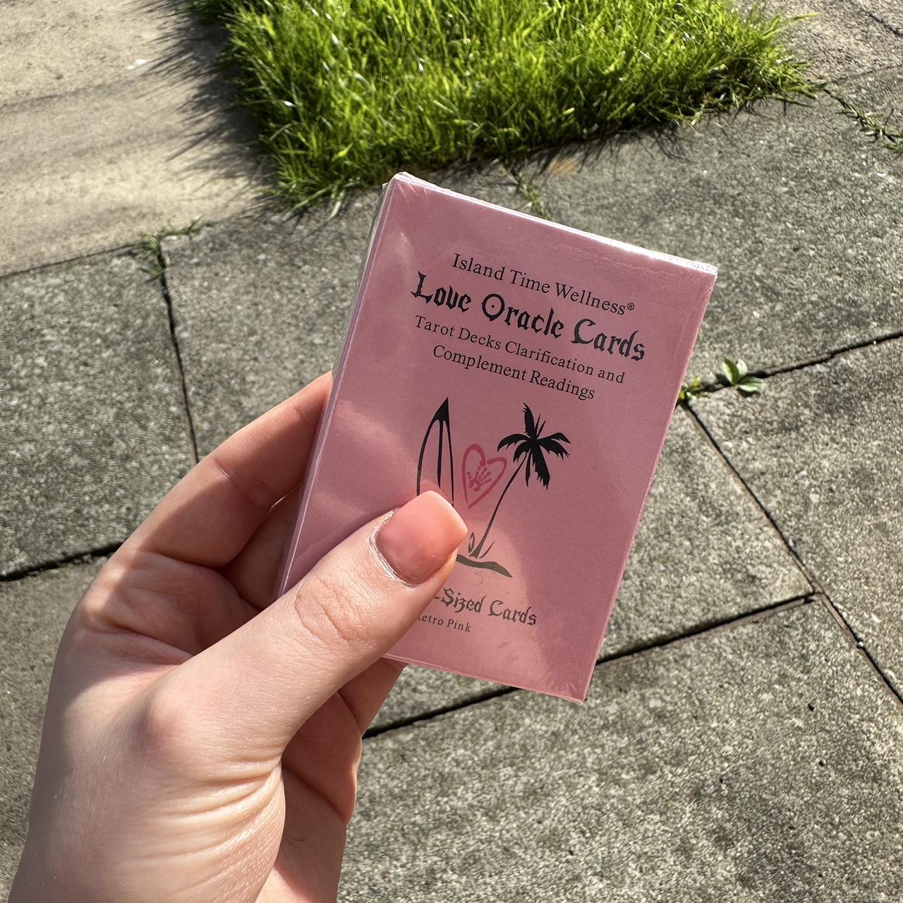 Pink Love Oracle cards Brand new Beautiful... - Depop