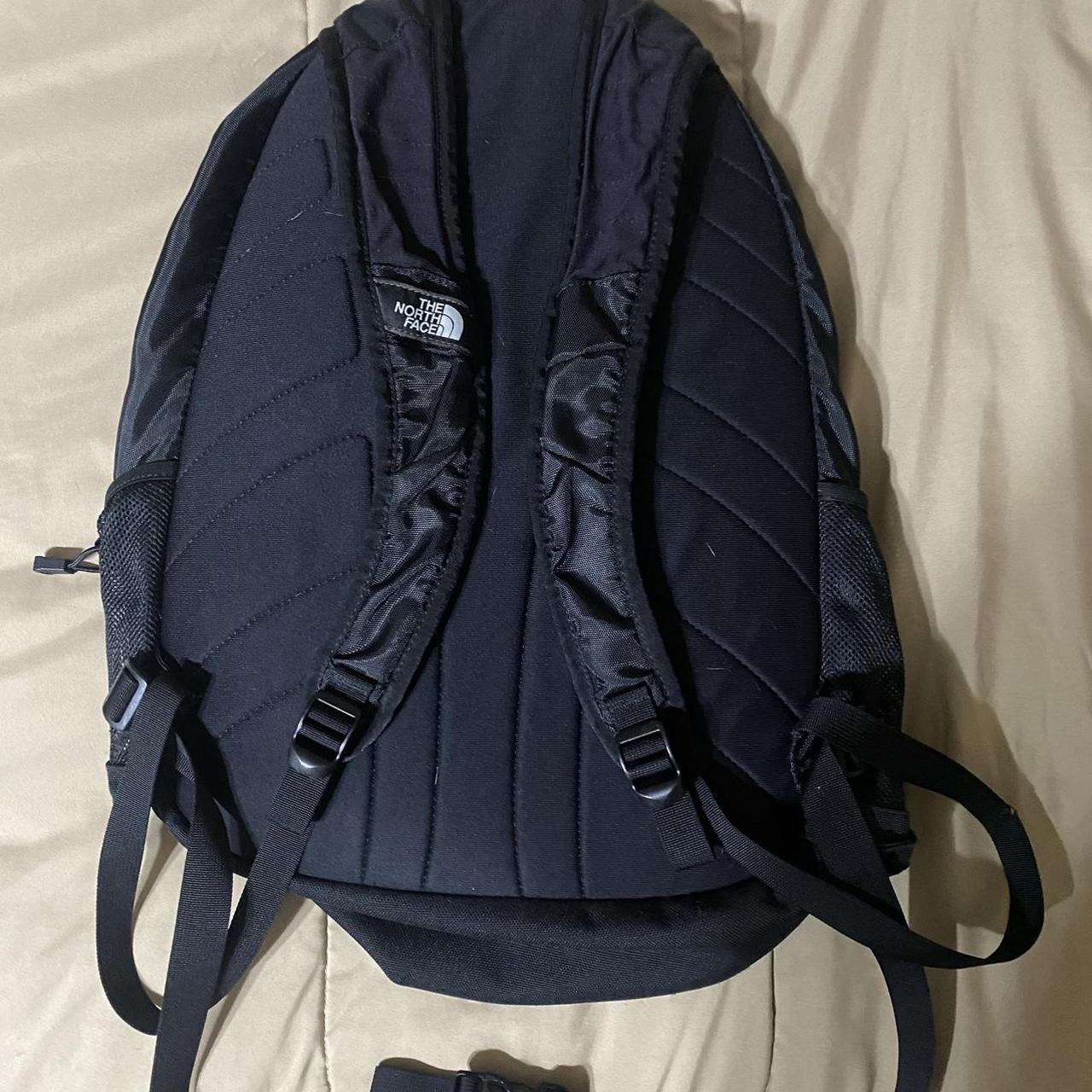 The North Face Jester backpack. All zippers work... - Depop
