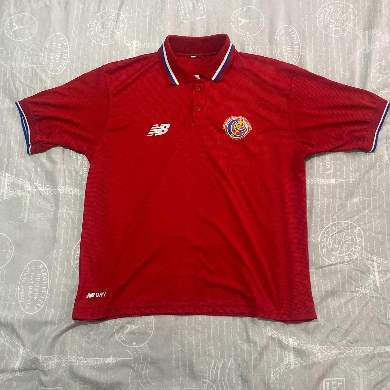 Large Costa Rica national team jersey - Depop