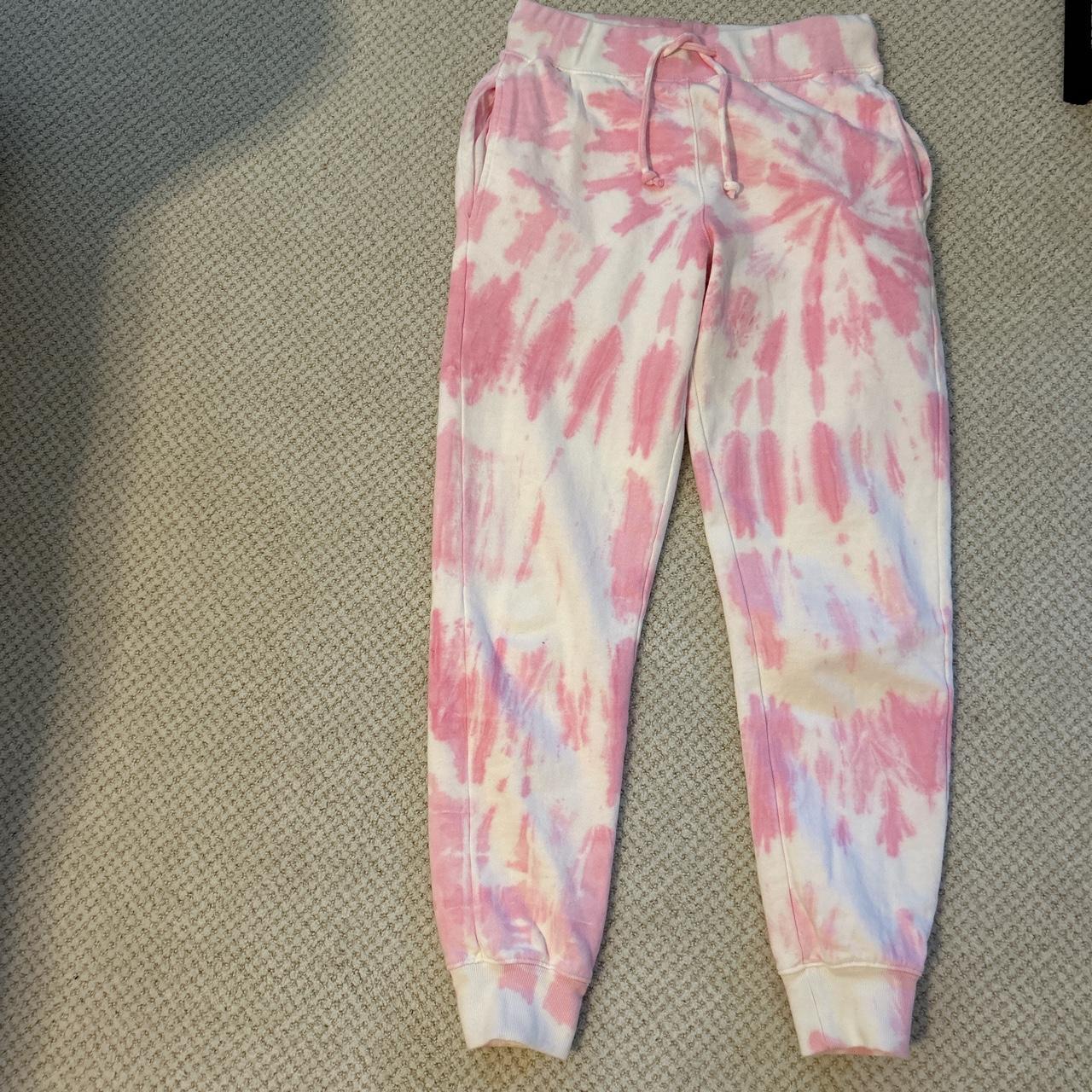 Roller rabbit pink sweatpants - Depop