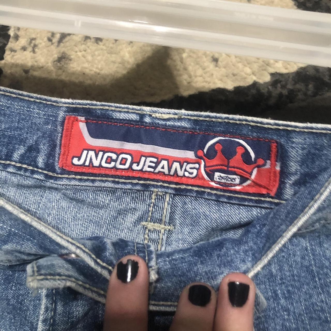 Jnco Flaming Skull Brand new 320$ designs on... - Depop