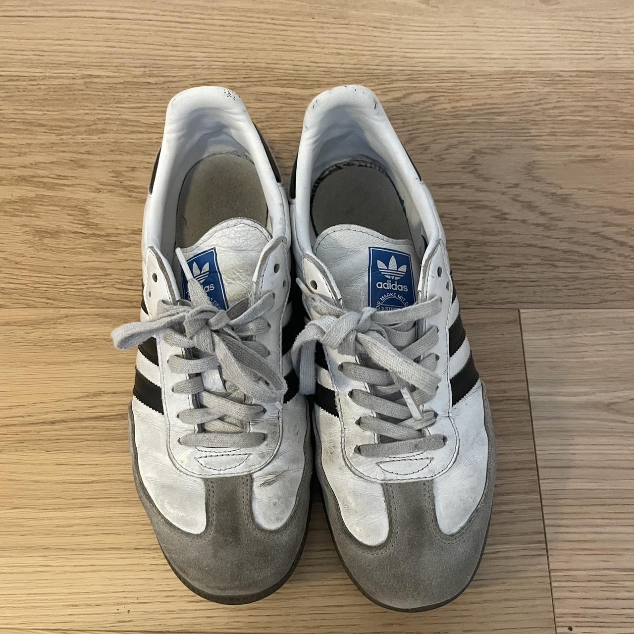 worn in classix sambas size 9.5 - Depop
