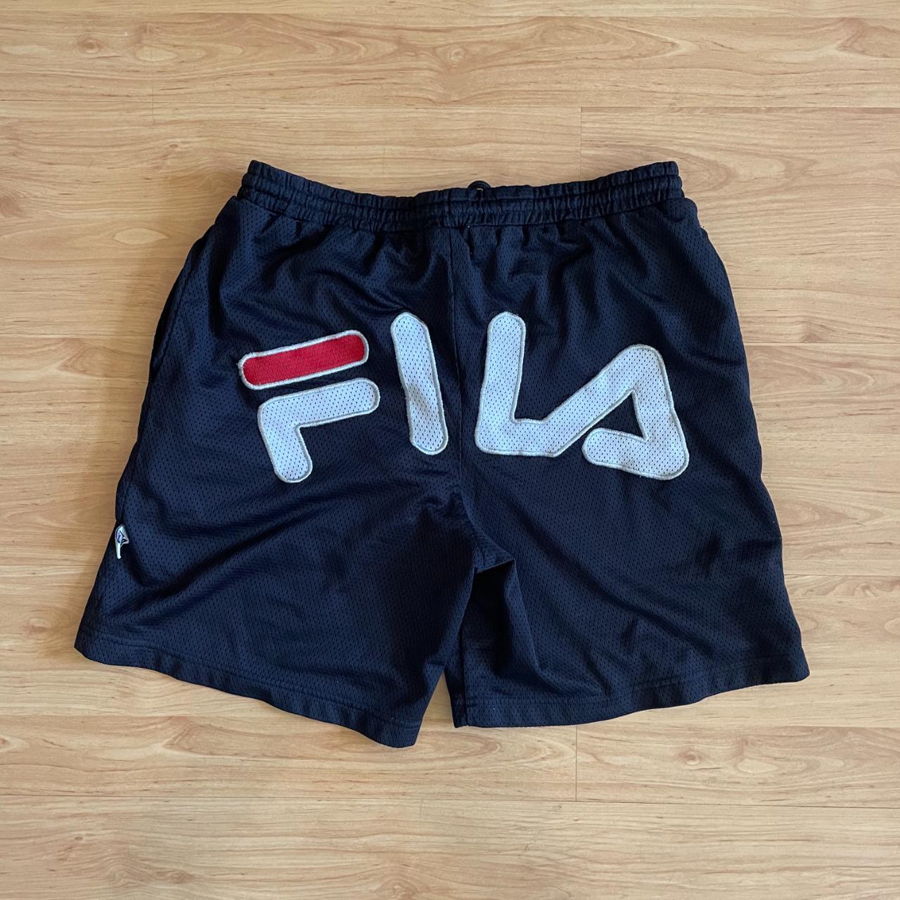 Fila Men's Navy Shorts | Depop
