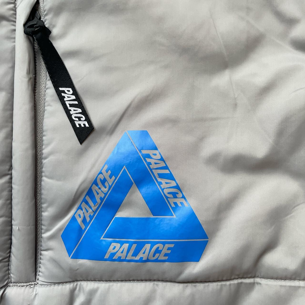 Palace Men's Grey Jacket | Depop