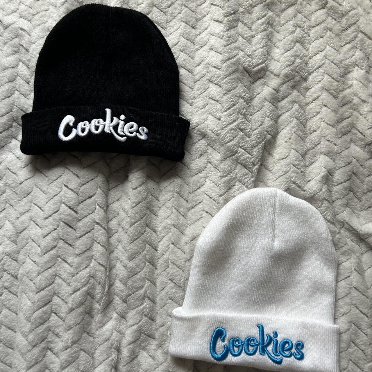 cookies embroidered beanies -$15 each (dm don’t buy... - Depop