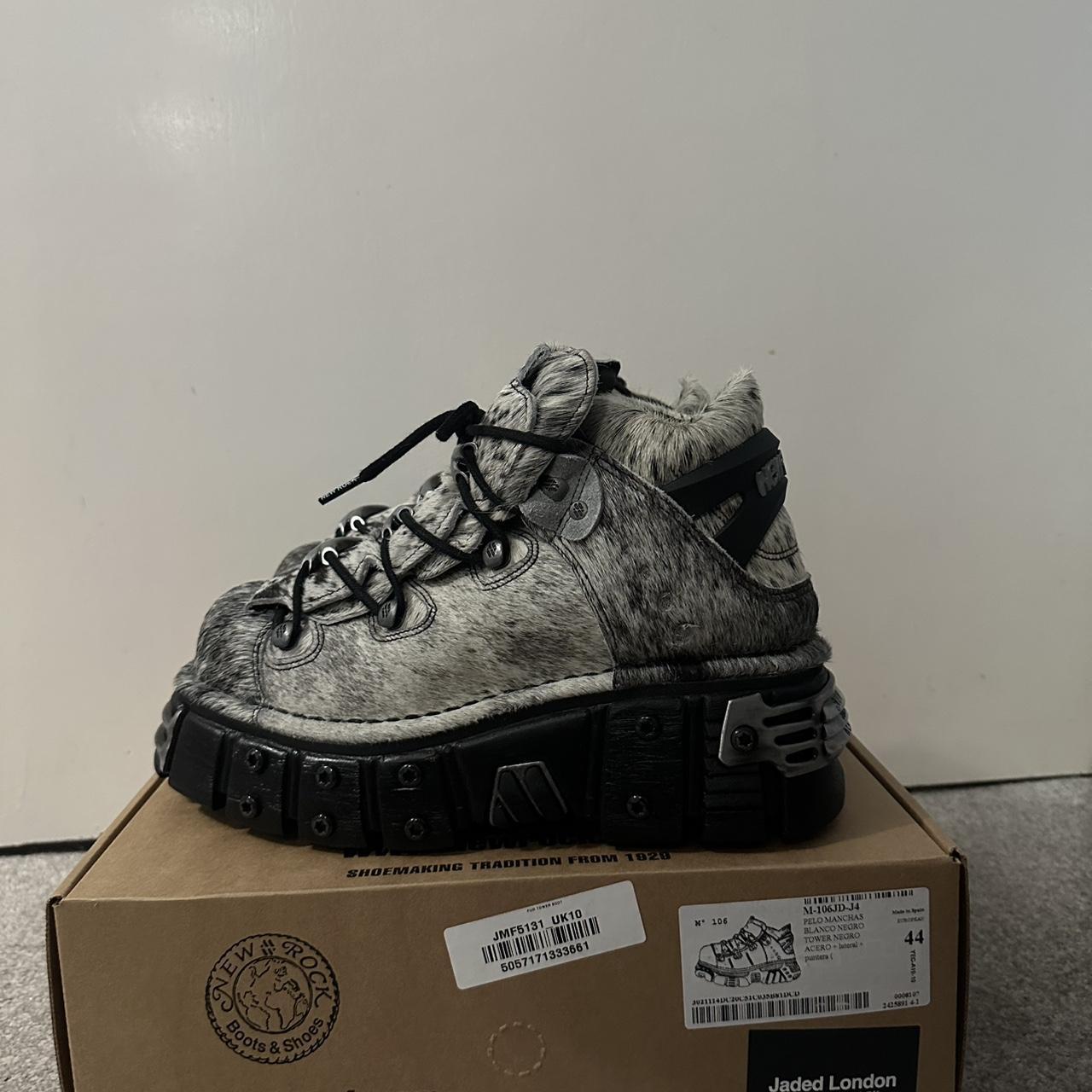 Fur New Rock Ankle Boots. ( Jaded Collab ) Brand... - Depop