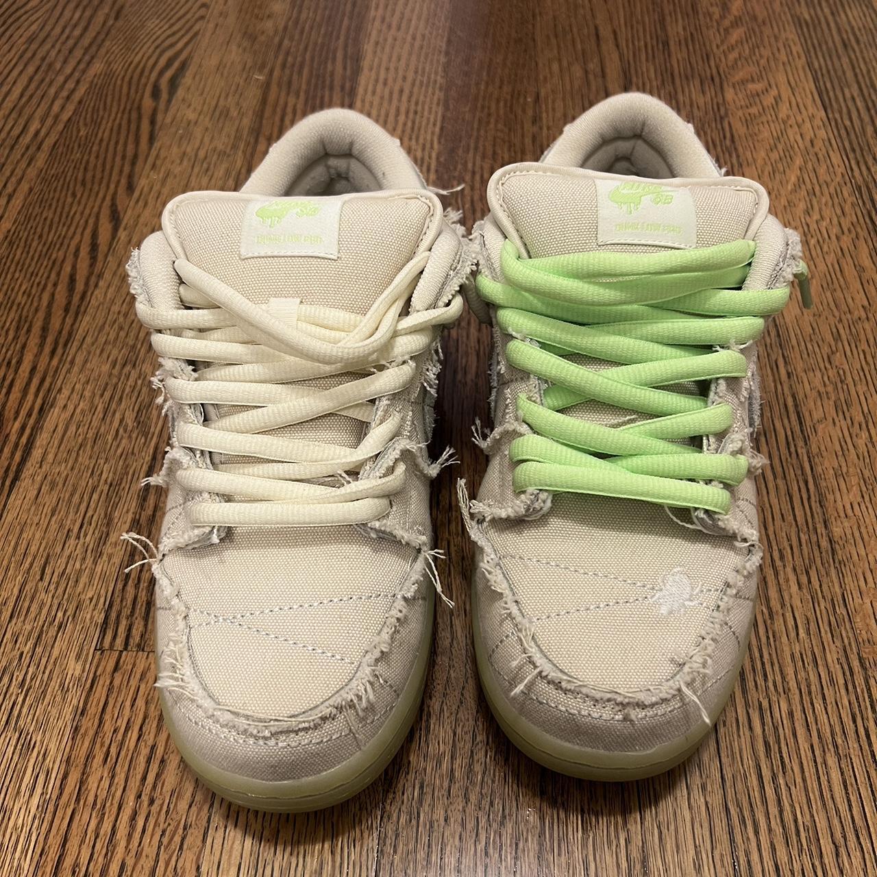 Mummy Nike sb dunk Glow in the dark soles Comes... - Depop